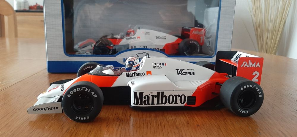 McLaren MP4/2B Alain Prost F1 World Champion 1985 1:18 | Kaufen auf Ricardo