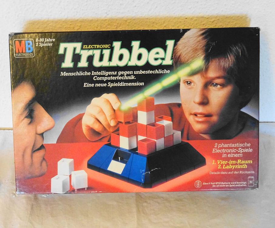 Trubbel Electronic Spiel von MB,vintage 80er komplett selten (Gebraucht ...