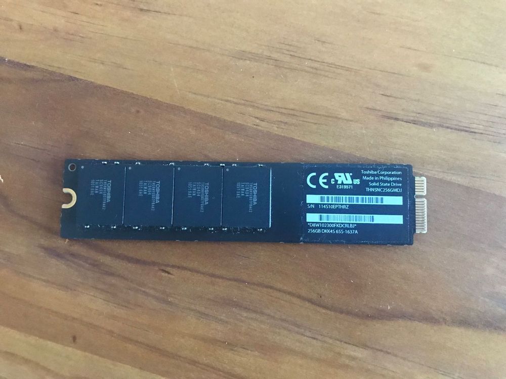 SSD 256 MacBook Air 655-1637A (Gebraucht) in für CHF 35 – mit Lieferung ...