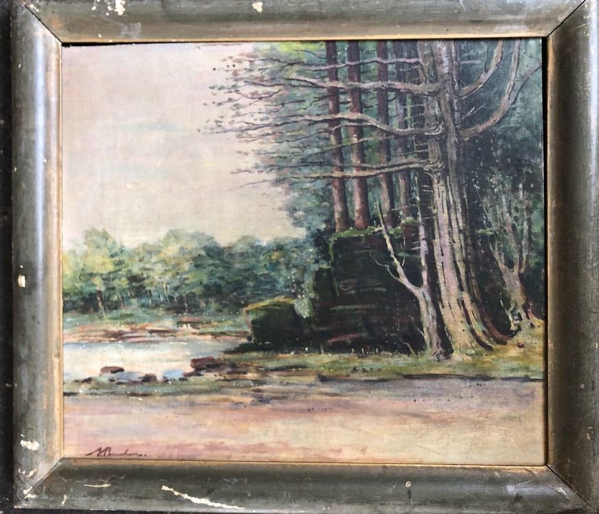 Alte Landschaftgemälde von Max Bucherer | Kaufen auf Ricardo