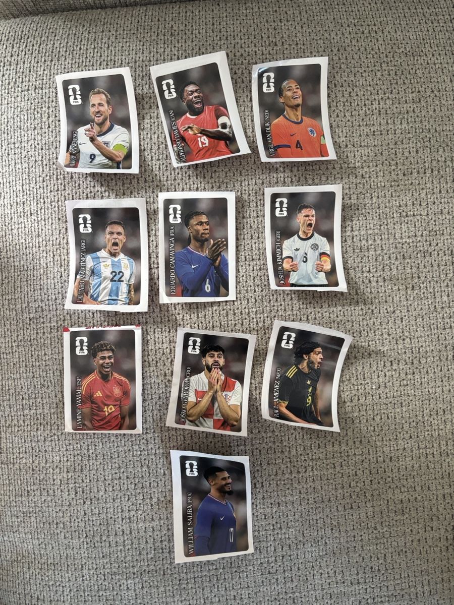 Panini - wm Football Stickers 2026 Collection - Top Players! (Gebraucht ...