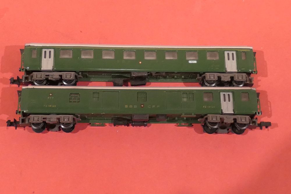 2 Einheitswagen EW I der SBB von Arnold aus den frühen 70er (Gebraucht) in Höfen b. Thun für CHF ...