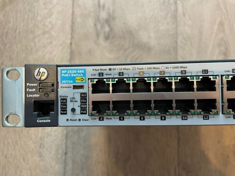 HP 2530-48G PoE+ Switch / 48 Ports PoE+ HP Switch (Gebraucht) in für ...