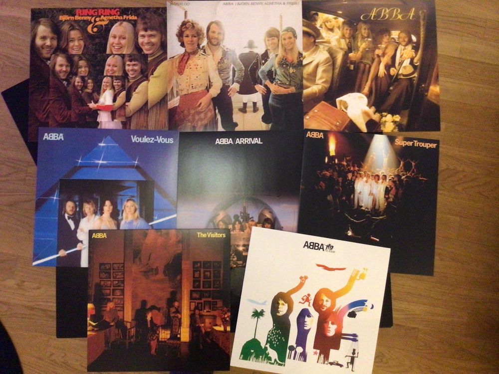 ABBA, BOX-SET, The Studio Albums, 8 Lps, 180g. The Box 2020 (Gebraucht ...