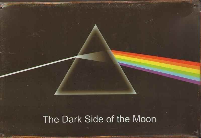 Rusty Blechschild-PINK FLOYD-DARK SIDE OF THE MOON (Neu und ...