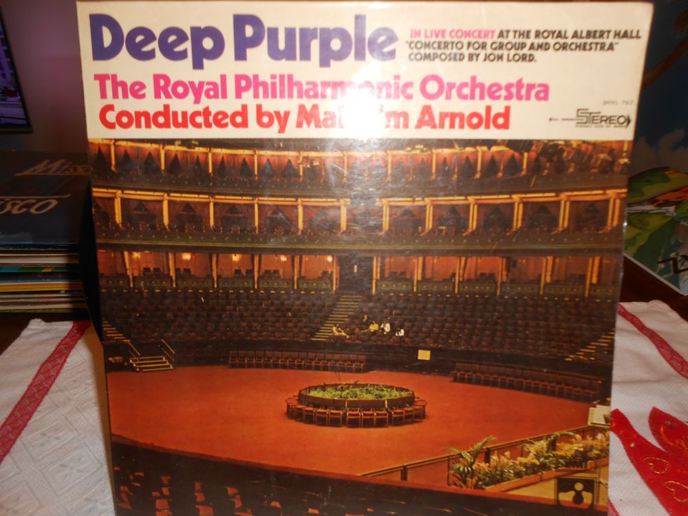 LP; Deep Purple-The Royal Ph. Orchestra (Gebraucht) in Bubikon für CHF 6 – mit Lieferung auf ...