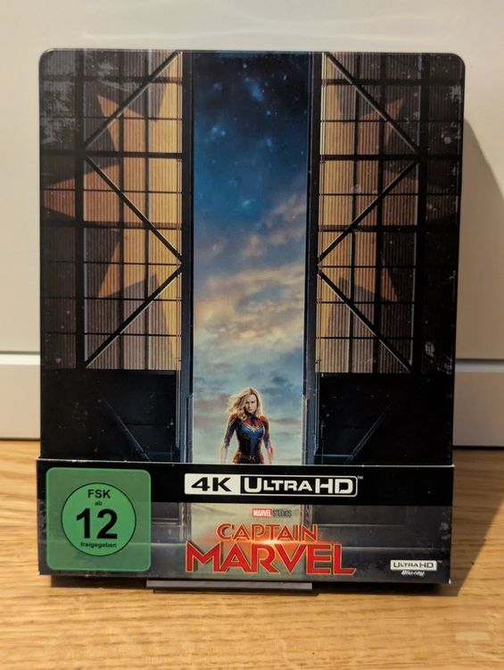 Captain Marvel Steelbook 4K UHD Blu-Ray (Gebraucht) in Bern für CHF 8 ...