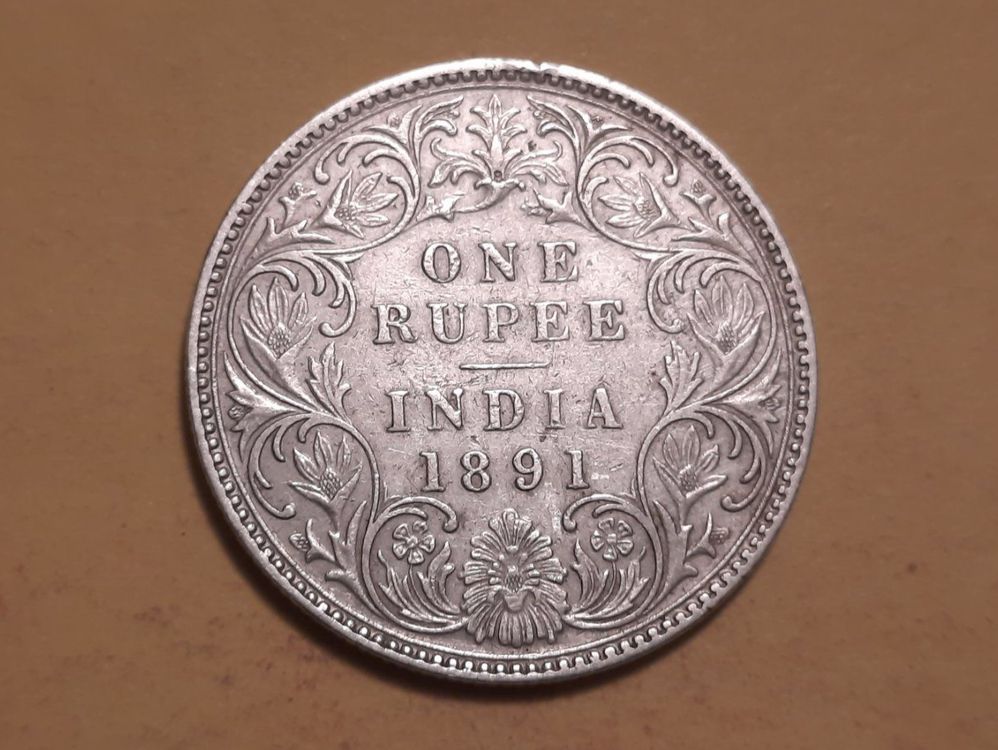 British India 1 Rupee 1891 B Silber (Gebraucht) in Buchs SG für CHF 29 ...