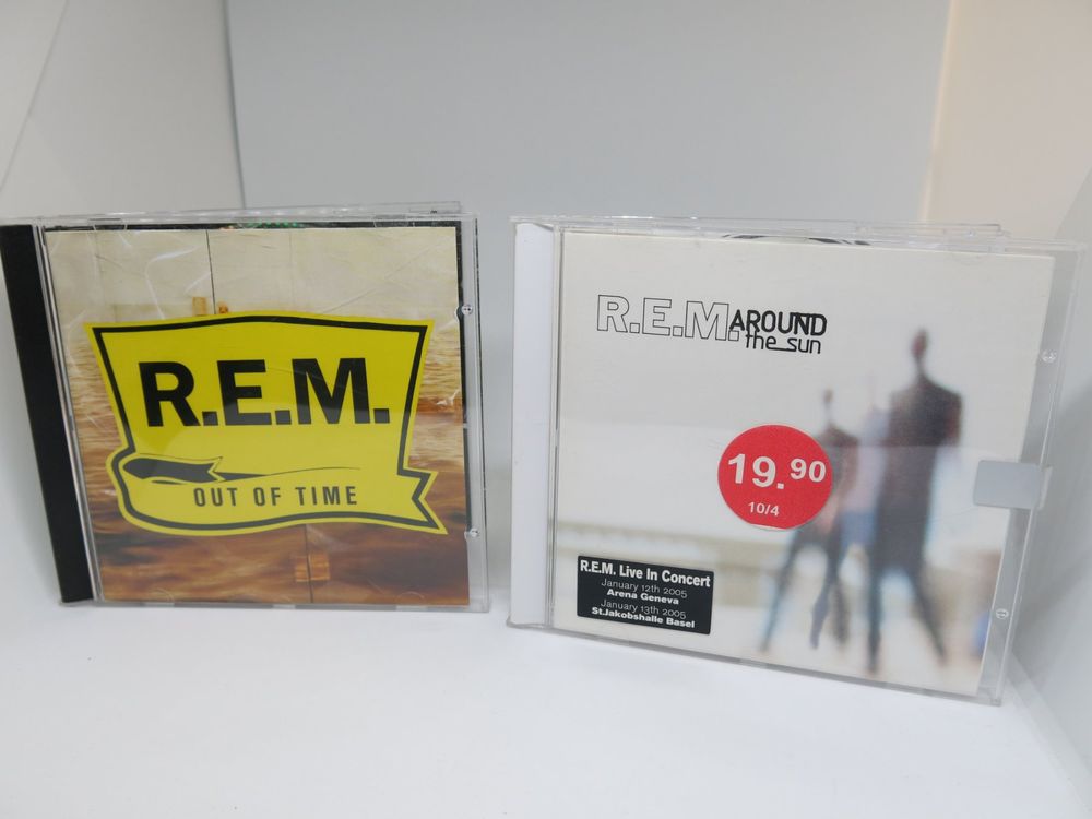 2 CDs REM R.E.M. - Out Of Time + Around The Sun | Kaufen auf Ricardo