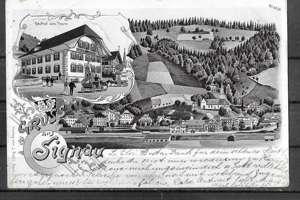 BE Gruss aus Signau 1902 (Litho) | Kaufen auf Ricardo