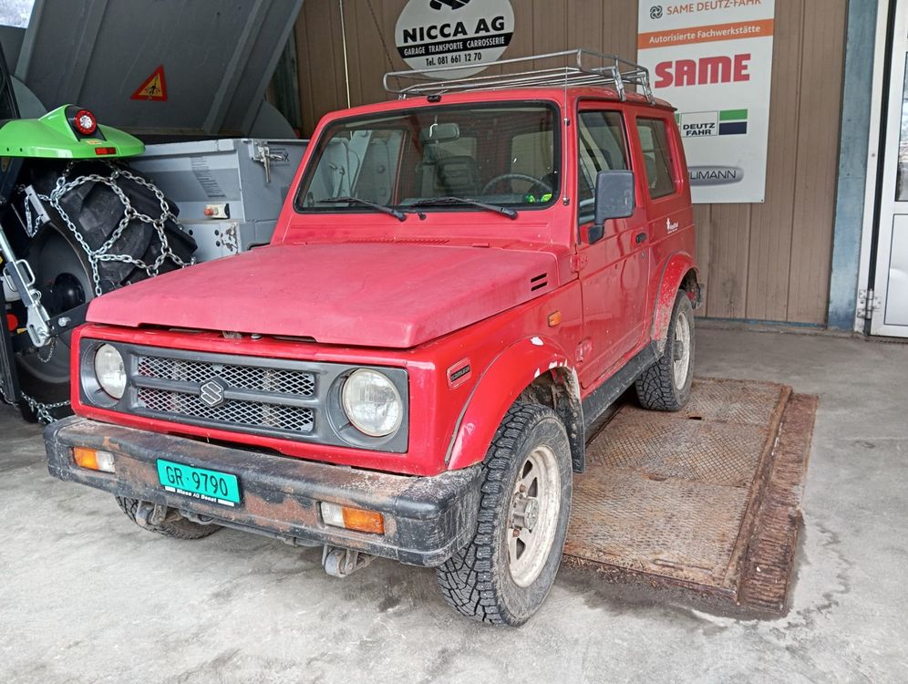 Suzuki Jeep Samurai 30km/h (Defekt) in Zillis für CHF 751.5 – nur Abholung auf Ricardo kaufen