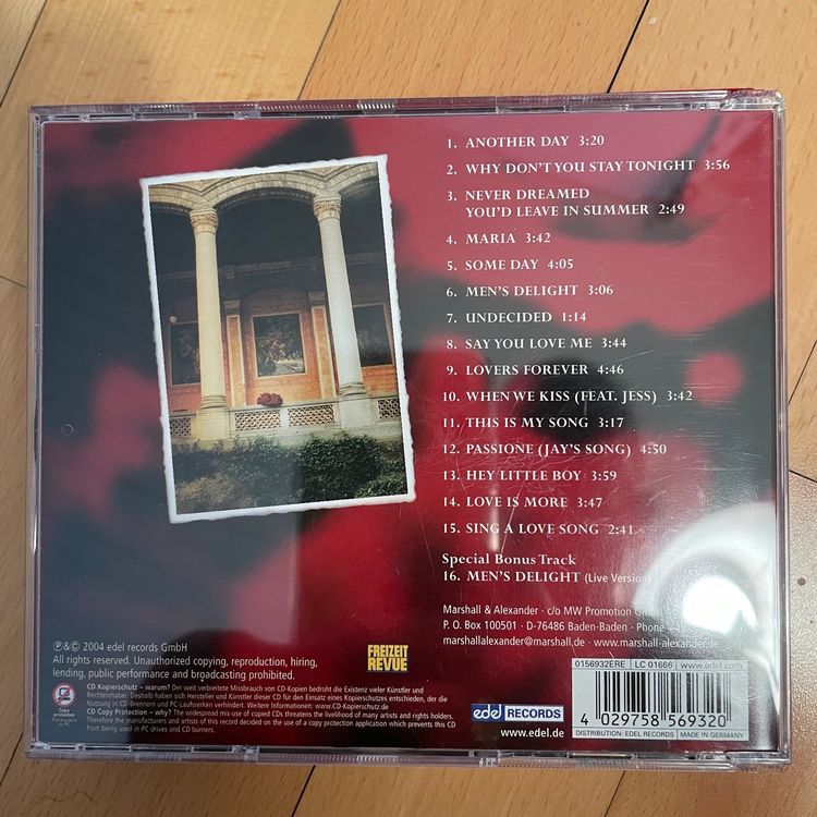 MARSHALL&ALEXANDER-MIT UNTERSCHRIFTEN LOVERS FOREVER LIM EDI (Gebraucht ...