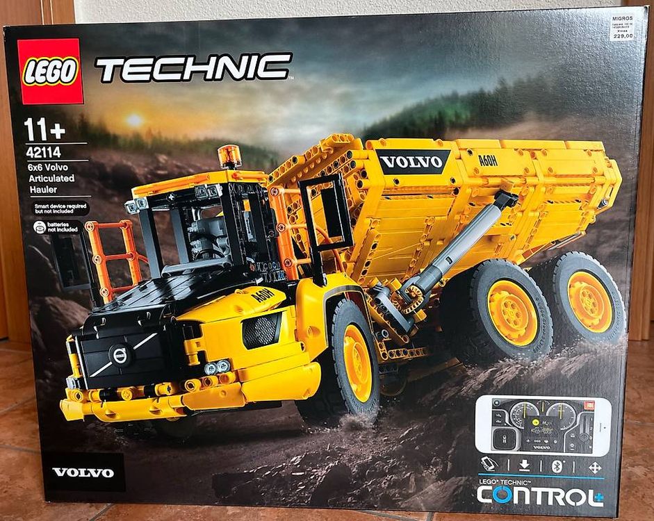 Lego Technic Knickgelenkter Volvo-Dumper 42114 Neu & OVP (Gebraucht) in ...