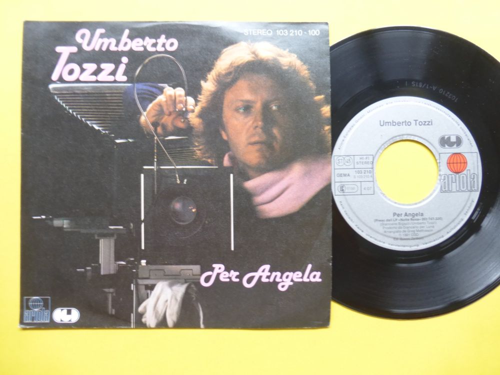 Umberto Tozzi – Per Angela | Kaufen auf Ricardo