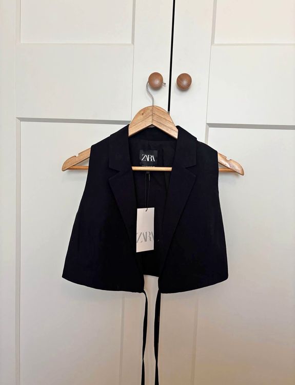 Zara Weste, schwarz, neu mit Etikett, Grösse S (Neu und ...