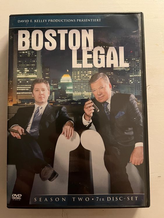 Boston Legal Season 1 & 2 DVD 📀 (Neu (gemäss Beschreibung)) in Sierre ...