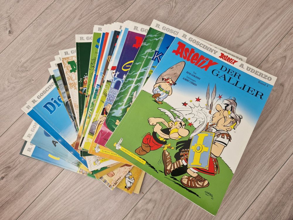 1 - 37 Band Asterix und Obelix Comics Hefte Sammlung Satz (Gebraucht) in Kaiseraugst für CHF 250 ...