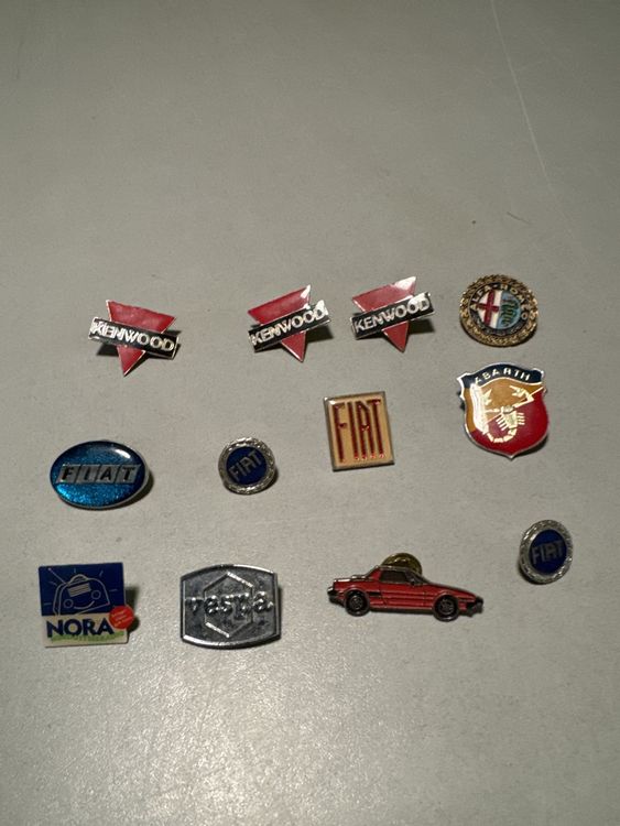 Set Pins Fiat Alfa Abarth Kenwood (Gebraucht) in Erstfeld für CHF 10 ...