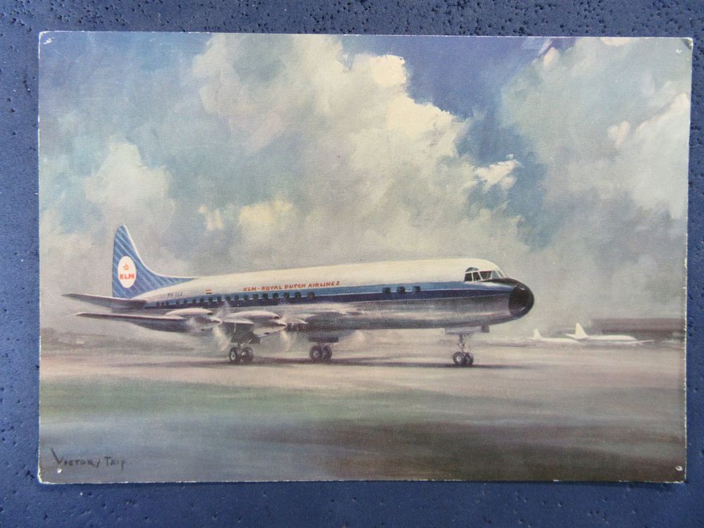 AK AVIATIC KLM LOCKHEED PROP-JET ELECTRA NETHERLANDS GENADEL (Gebraucht ...