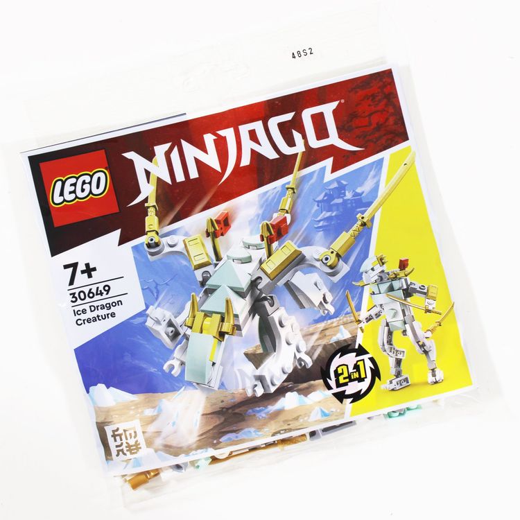 LEGO NINJAGO - ICE DRAGON CREATURE Polybag 30649 OVP (Neu und ...