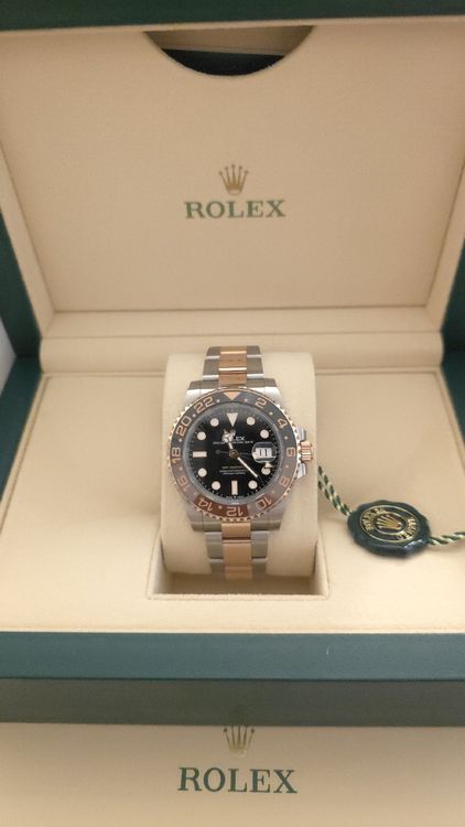 GMT-Master || 126711CHNR (Root Beer) (Neu (gemäss Beschreibung)) in ...