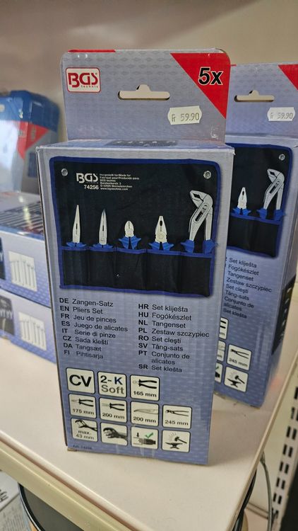 BGS Zangen Satz | 5-tlg. (Neu und originalverpackt) in Koppigen für CHF ...