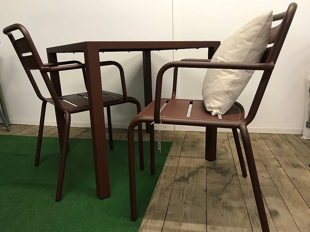 emu Nova Bistrotisch + 2 emu Star Gartensessel, SET komplett (Neu ...