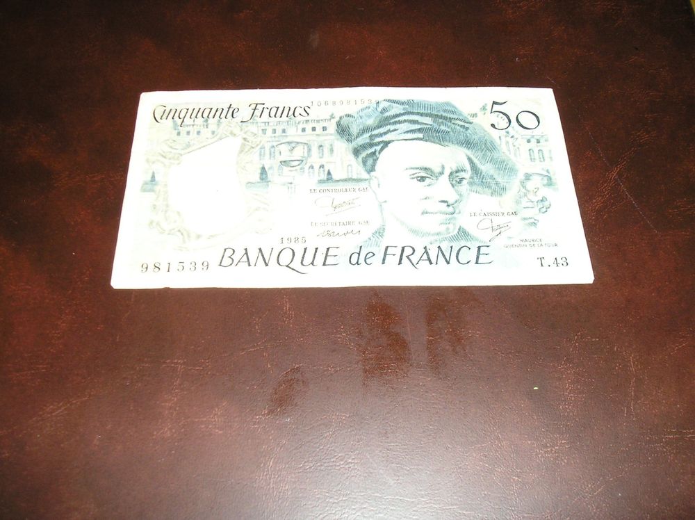 Französische Franc 50 Franc Banknote Frankreich France Alt | Kaufen auf ...