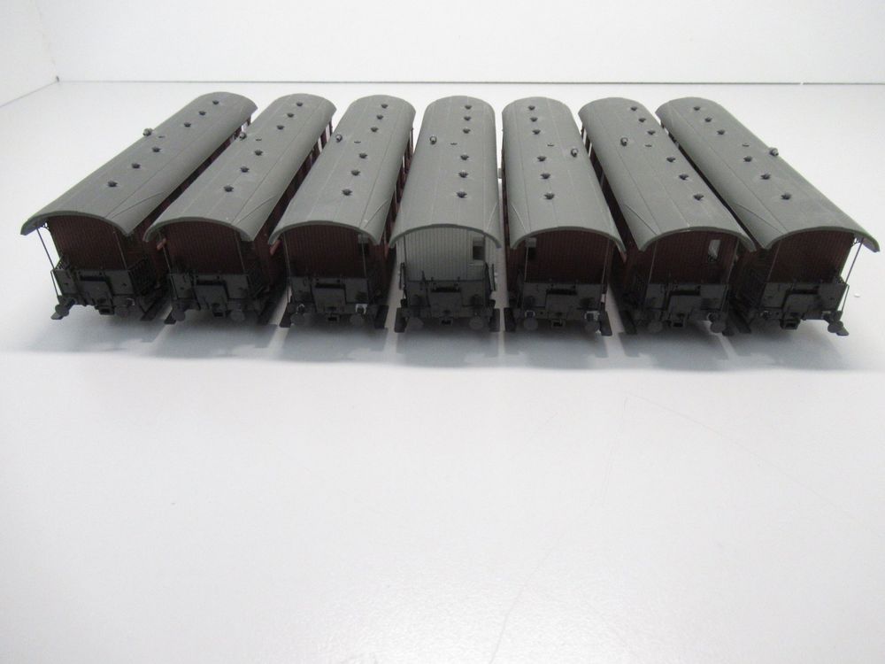 Hobbytrade 51001 bis 51007, 7 x Personenwagen der DSB Ep.III (Gebraucht ...