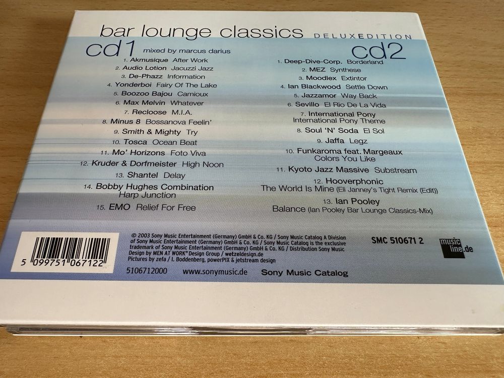 Various – Bar Lounge Classics (DeluxEdition) - 2 CD (Gebraucht) in ...