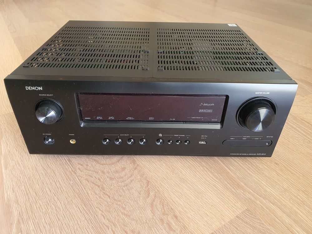 Denon AVR-3312 7.1-Kanal Netzwerk-A/V-Receiver mit AirPlay (Gebraucht ...