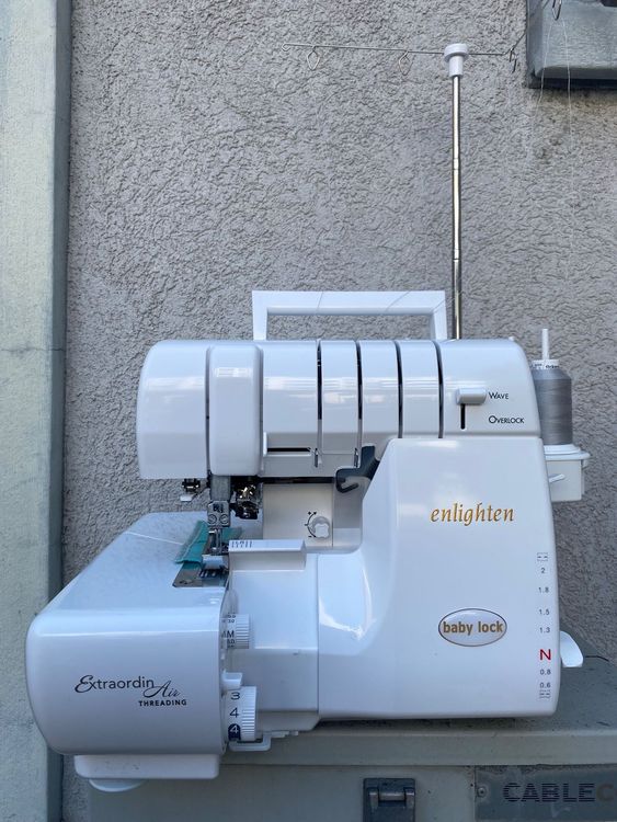 Overlock Nähmaschine baby lock Enlighten, ab Service, ab 1.- (Gebraucht ...