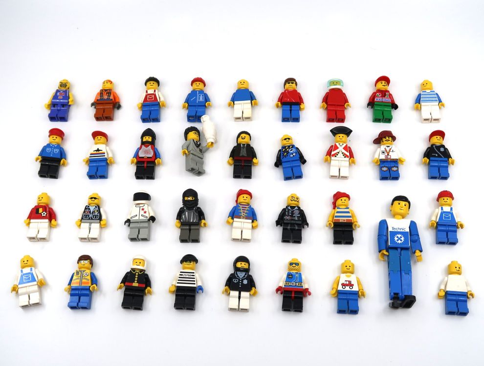 Lego Figuren, Minifiguren Konvolut Ritter, Piraten, Town | Kaufen auf ...