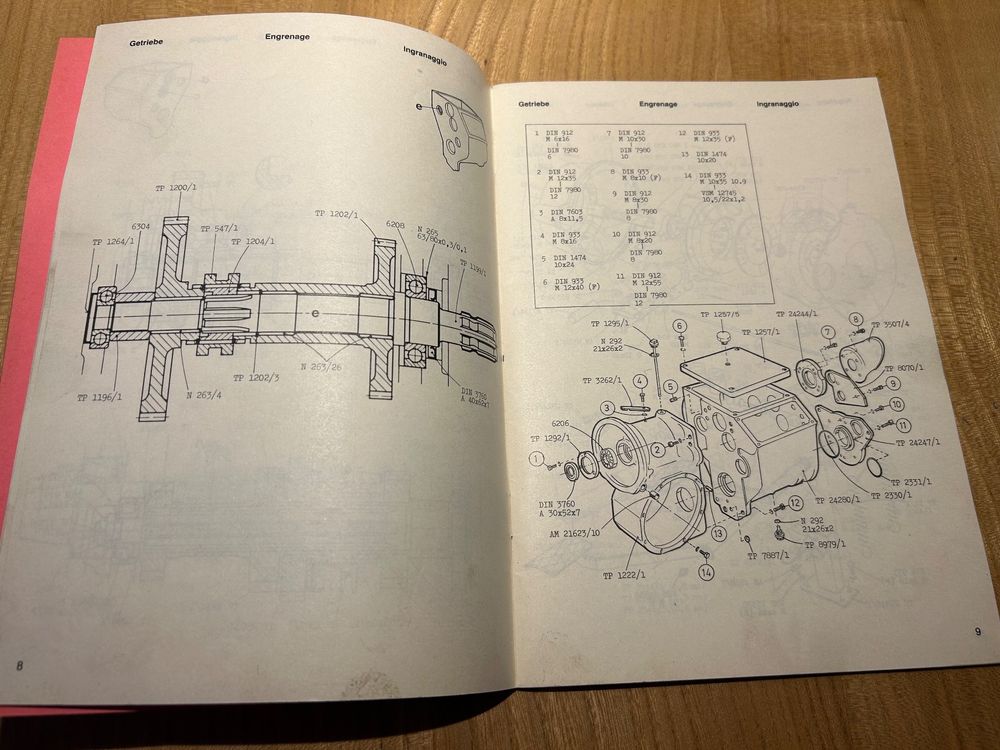 Aebi TP 45 Ersatzteileliste (Gebraucht) in für CHF 20 – mit Lieferung ...