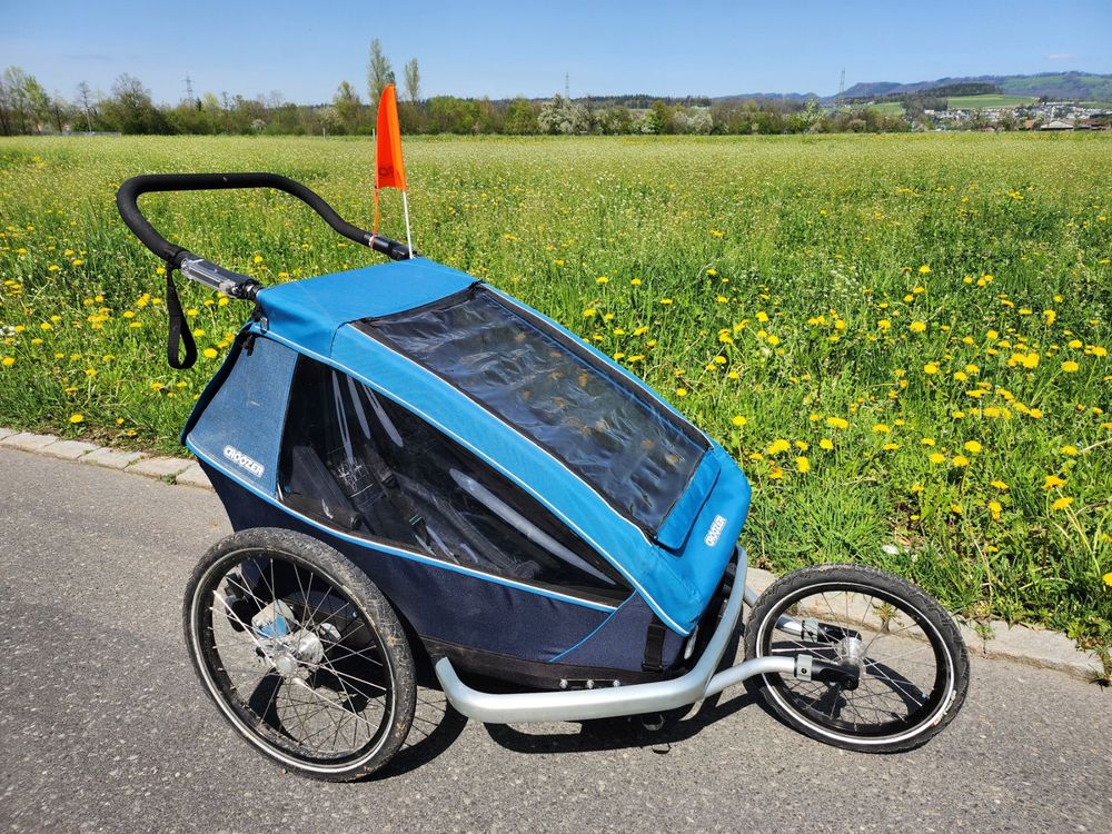 Croozer Kid Plus for 2 (Modell 2019, 3-in-1) (D'occasion) à Zug pour ...