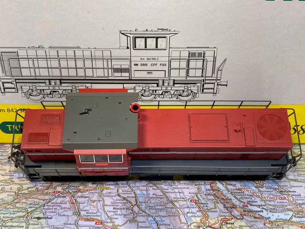 Trix SBB Am 842 000-2 digital LED Beleuchtung HO DC (Gebraucht) in Jona ...