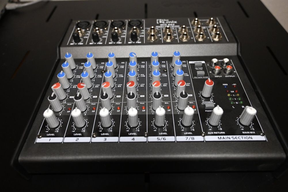 8-Kanal Mischpult "the t.mix mix 802" (Gebraucht) in Biel/Bienne für ...