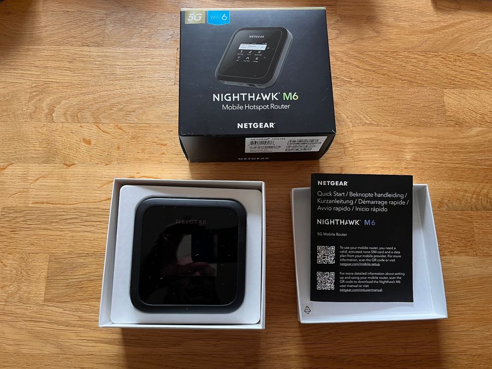 Netgear Nighthawk M6 Mobile 5G Hotspot Router inkl. Antenne (Gebraucht) in Zürich für CHF 349 ...