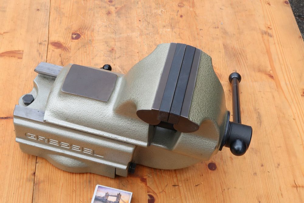 Gressel Schraubstock 125 mm mit Drehteller , neuwertig | Kaufen auf Ricardo