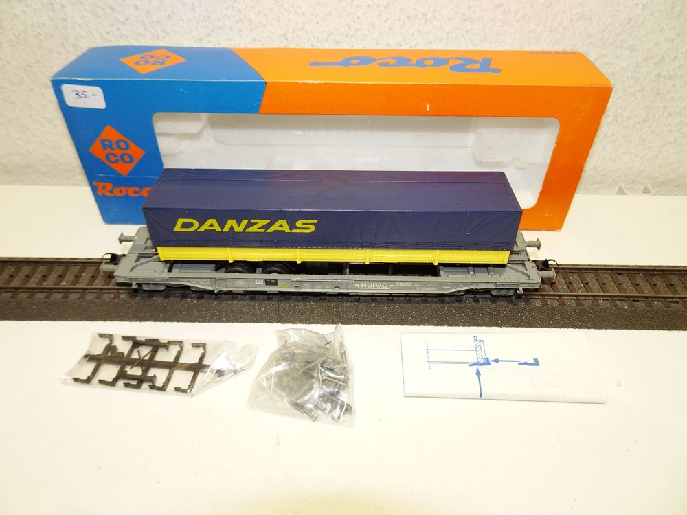 Roco Güterwagen SBB 595-7 Hupac Danzas HO 44311 F (Neu (gemäss ...