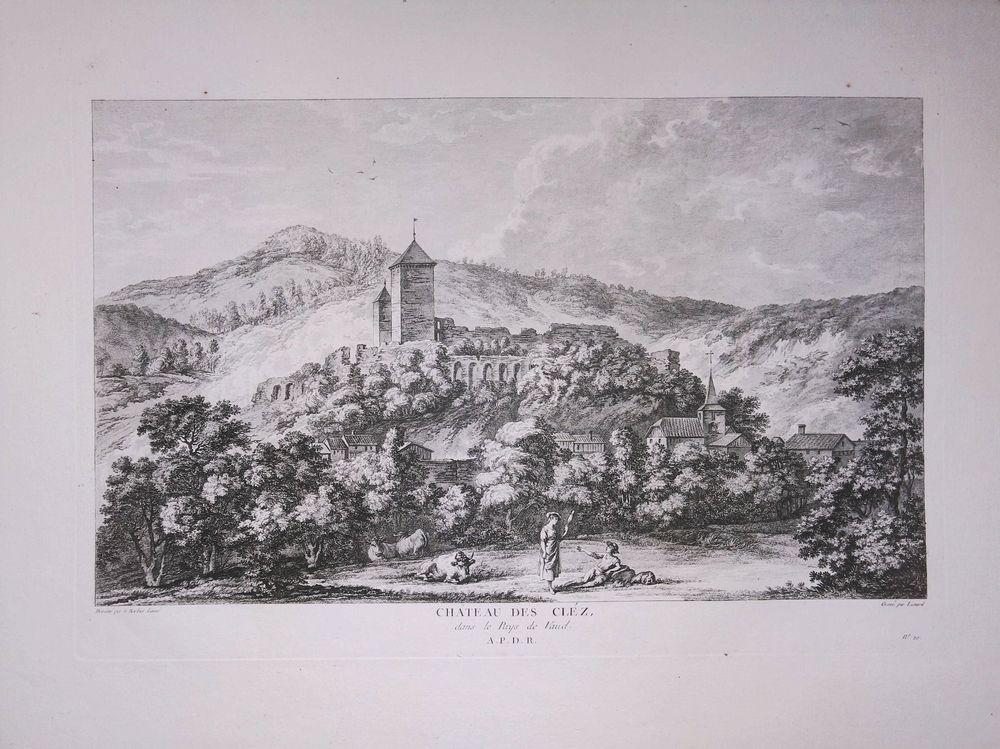 Les Clées Originalkupferstich 1780 | Kaufen auf Ricardo