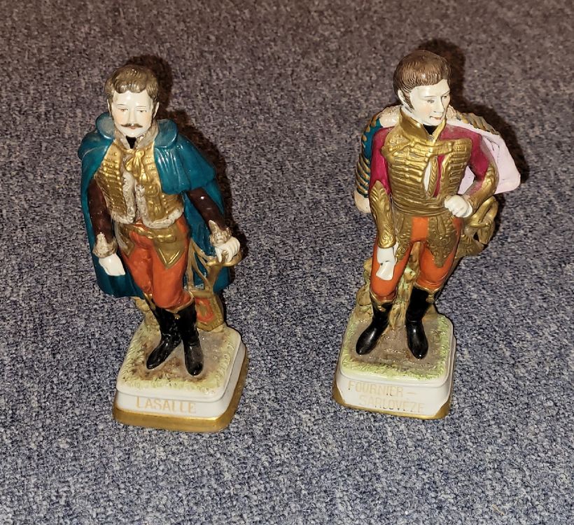 Capodimonte Due famosi Generali Napoleonici in porcellana (Gebraucht ...
