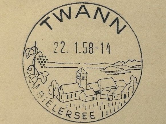 10 cachet spezial POSTstempel ab 1931🕹️"T"🕹️timbro postal (Gebraucht ...