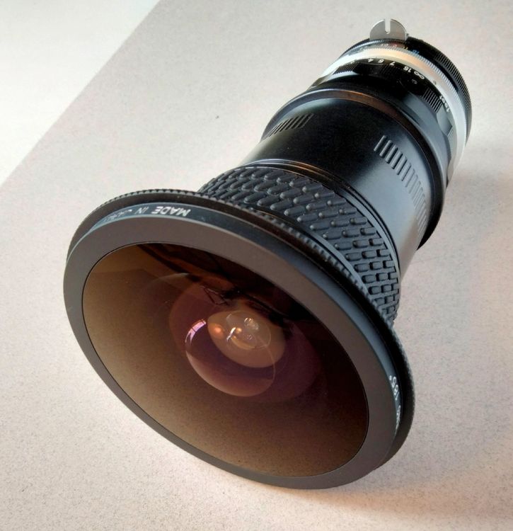 Top-notch Nikkor/Raynox 7mm f5,6 Custom Fisheye ULTRA SHARP! (Neu ...