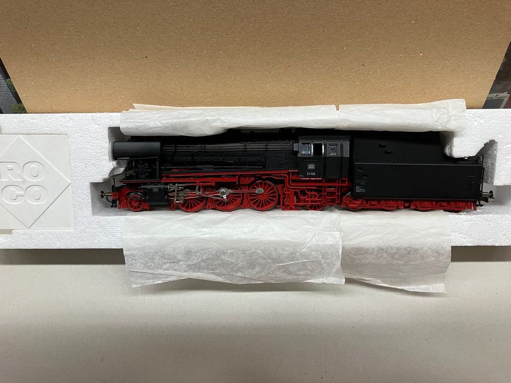 Roco 43249 Personenzug Dampflok BR 23 der DB, H0, analog | Kaufen auf ...
