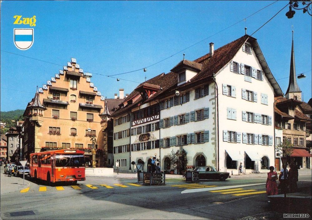 Zug // Kolinplatz FBW Bus Stadthaus | Kaufen auf Ricardo
