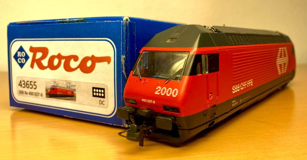 Roco 43655 SBB Re 460 027-6; DC Analog (Gebraucht) in Monthey für CHF ...