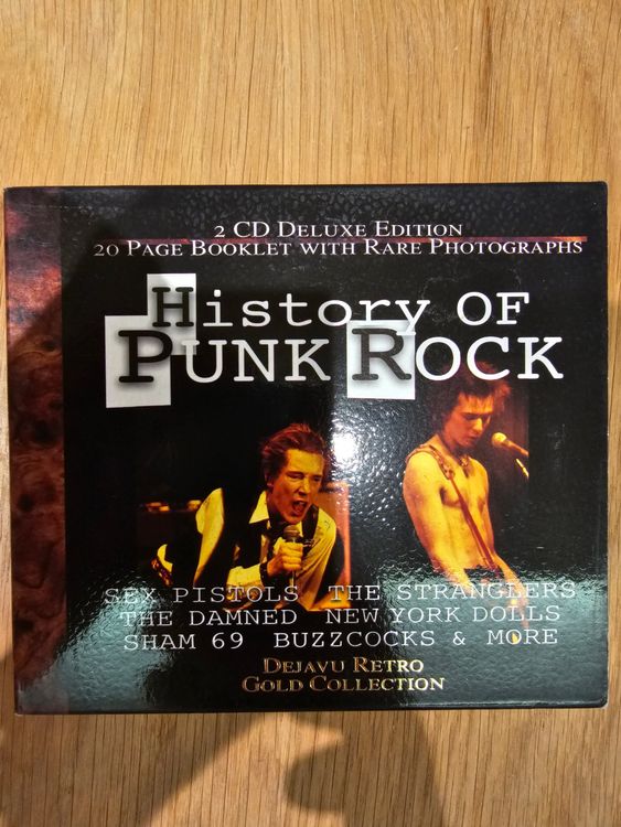 2 CDs – History Of Punk Rock - Dejavu Retro Gold Collection (Gebraucht ...