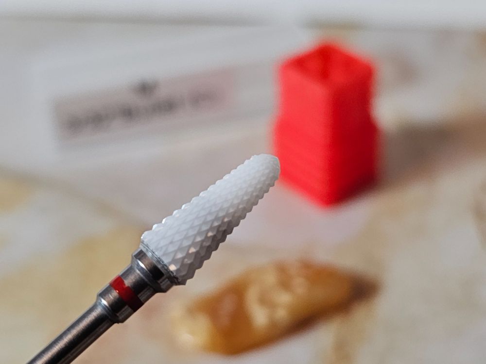 2mm Fräse Bit Keramik schleifen Nägel Bernstein Fräser Feile (Neu ...