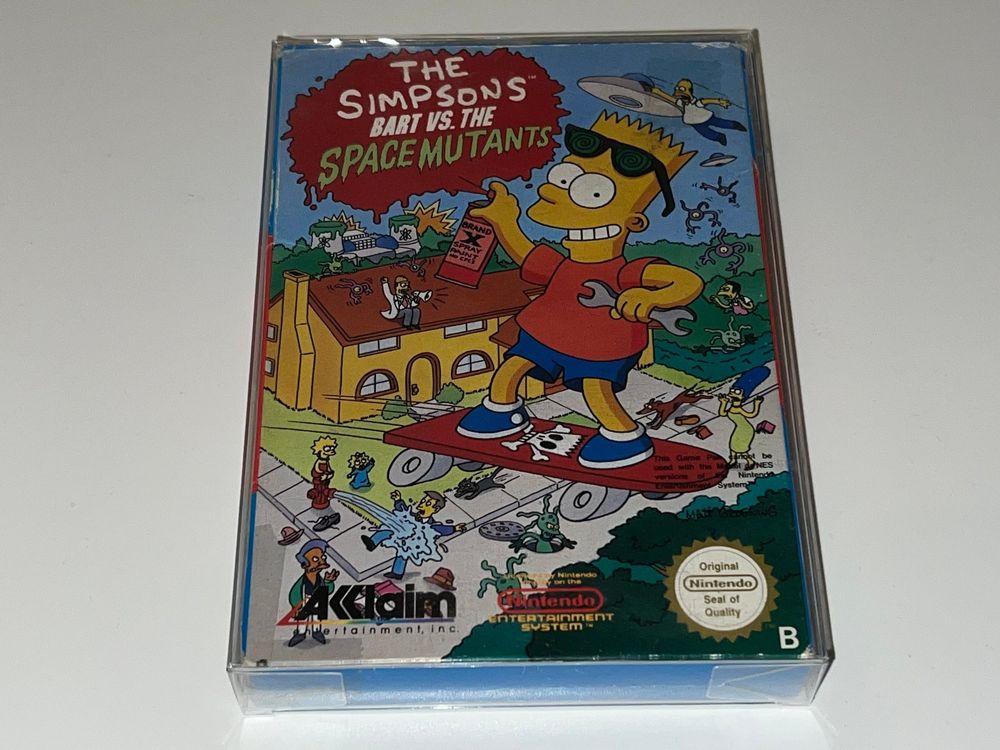 NES Spiel - The Simpsons: Bart vs. the Space Mutants (OVP) | Kaufen auf ...